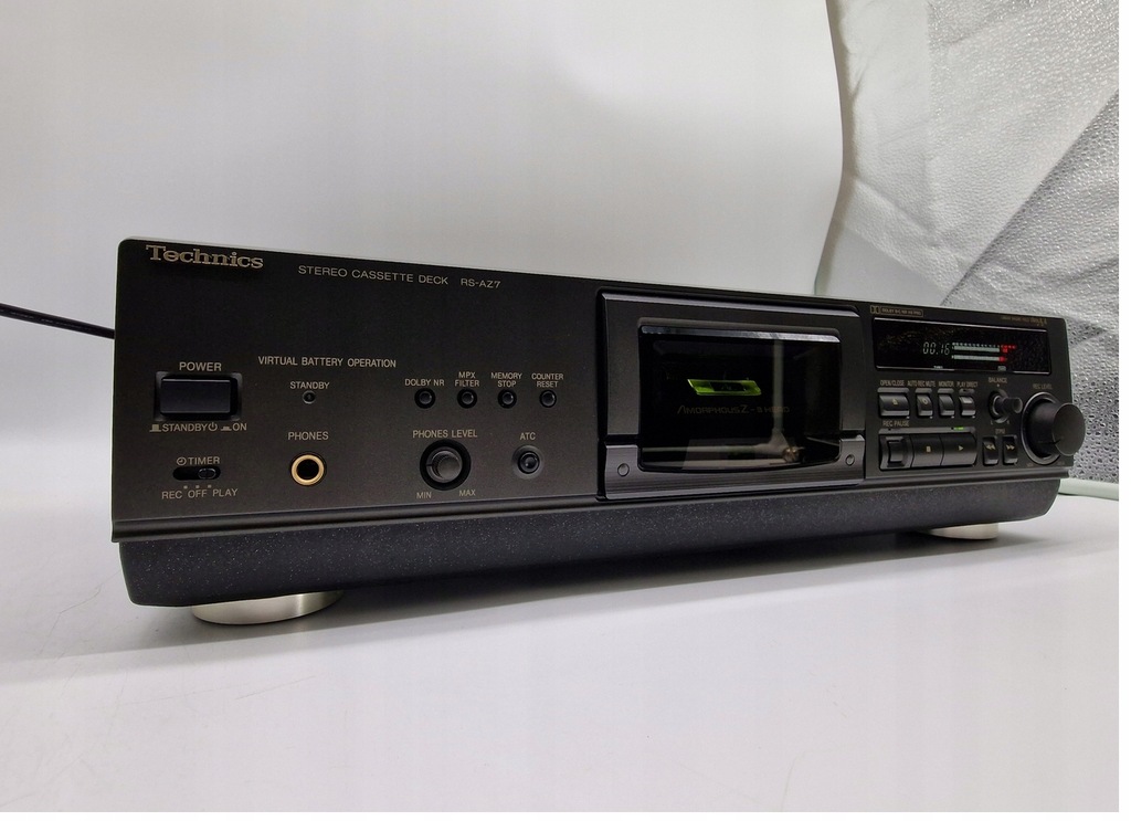 TECHNICS RS-AZ7 MAGNETOFON KASETOWY DECK TOP STAN! - 13168011817 - oficjalne archiwum Allegro