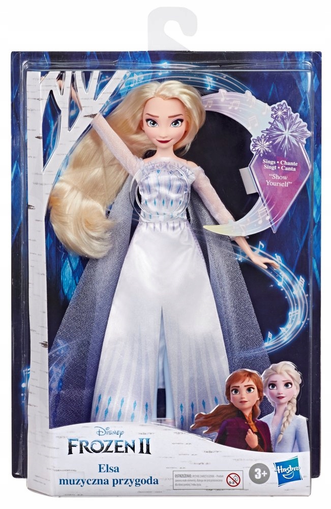 FROZEN 2 Lalka Królewska ELSA Śpiewająca PO POLSKU - 14222169328 ...