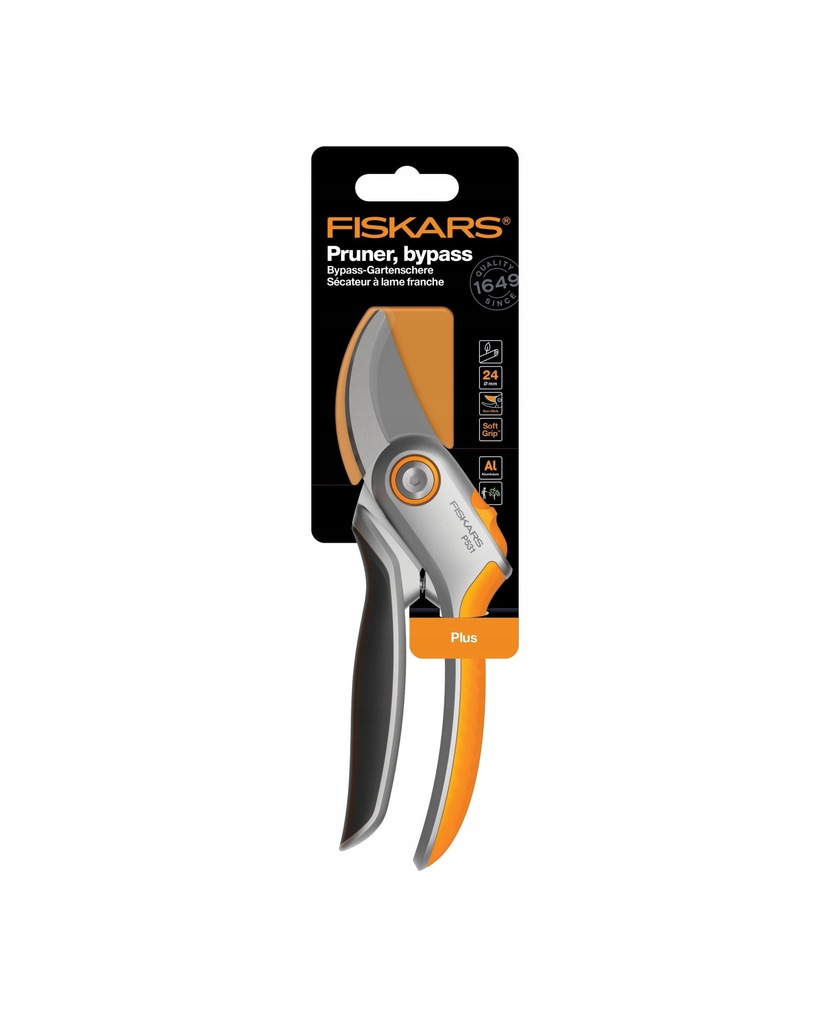 Sekator ręczny Fiskars Plus P531 1057168 - 12669309226 - oficjalne archiwum Allegro
