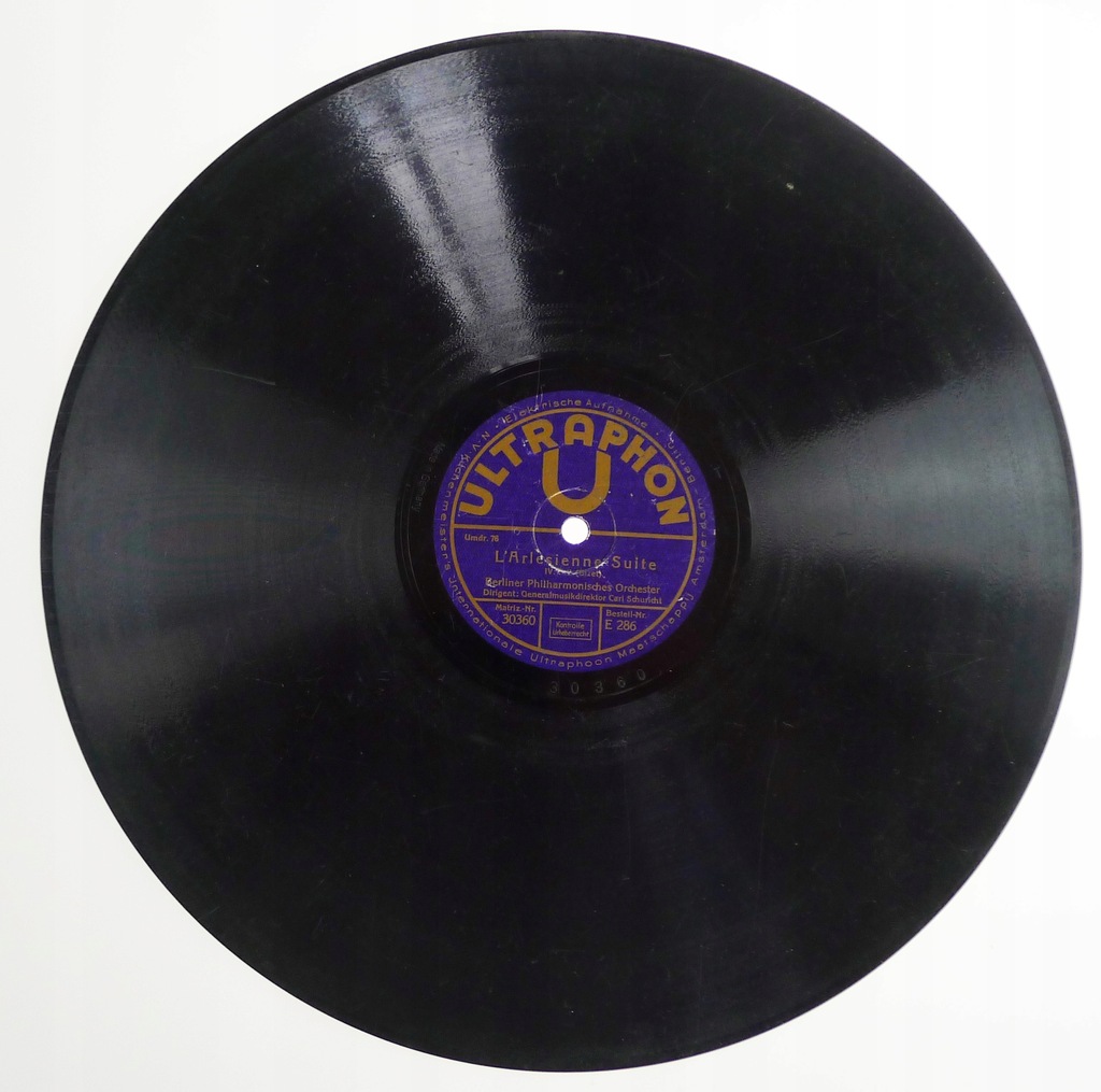Płyta szelakowa ULTRAPHON L'Arlesienne Suite - 14059215888 - oficjalne ...