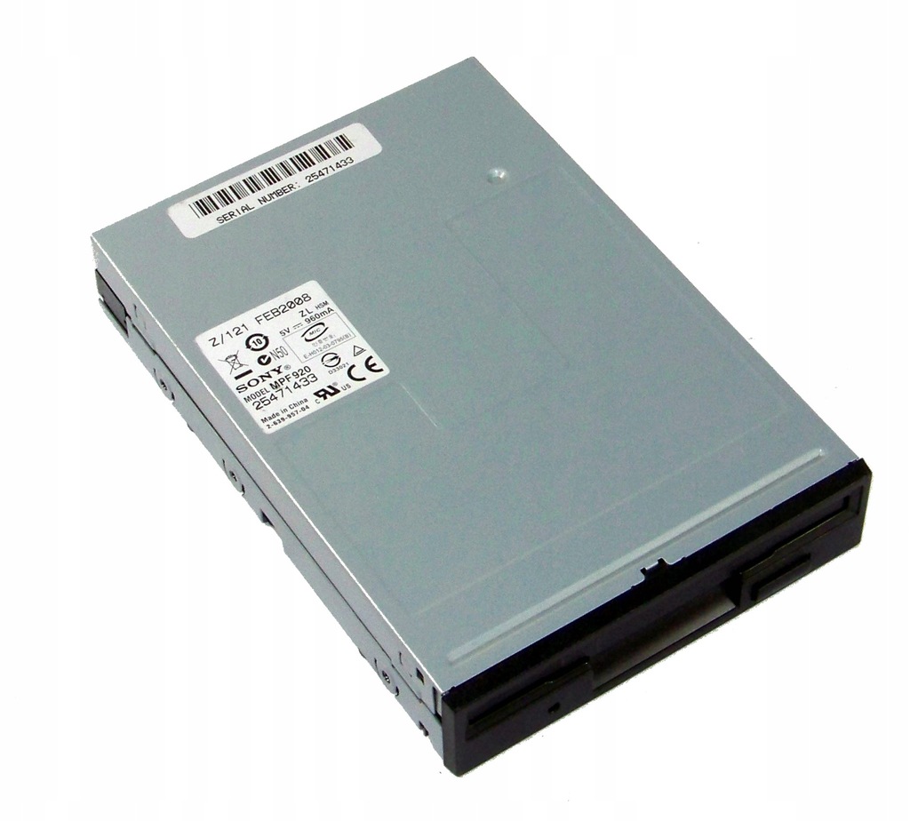 STACJA DYSKIETEK 1.44 FDD SONY MPF920 IDE CZARNA - 12723090181 ...