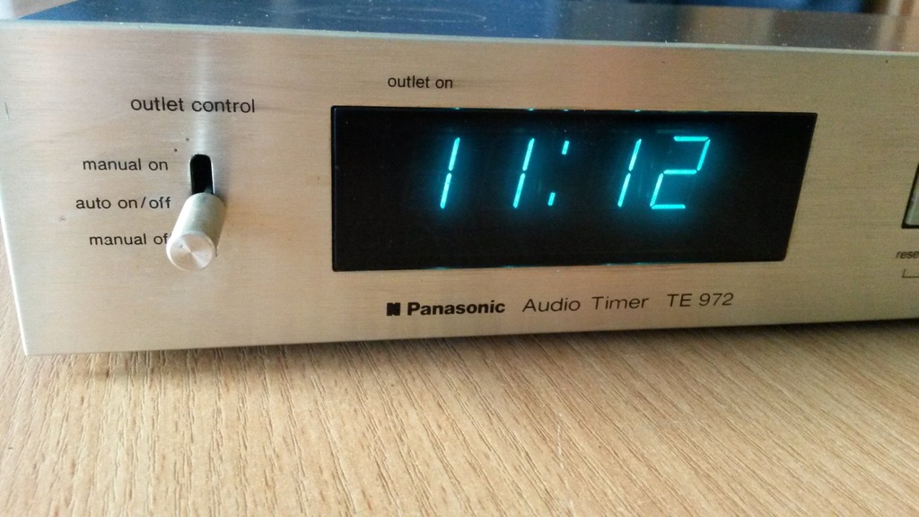 Audio Timer Panasonic TE 97 - 10734746490 - oficjalne archiwum Allegro