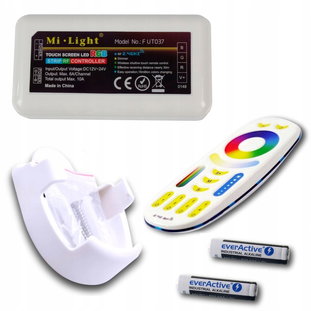 Sterowanie LED Mi-light RGB sterownik + pilot - 7195206454 - oficjalne ...