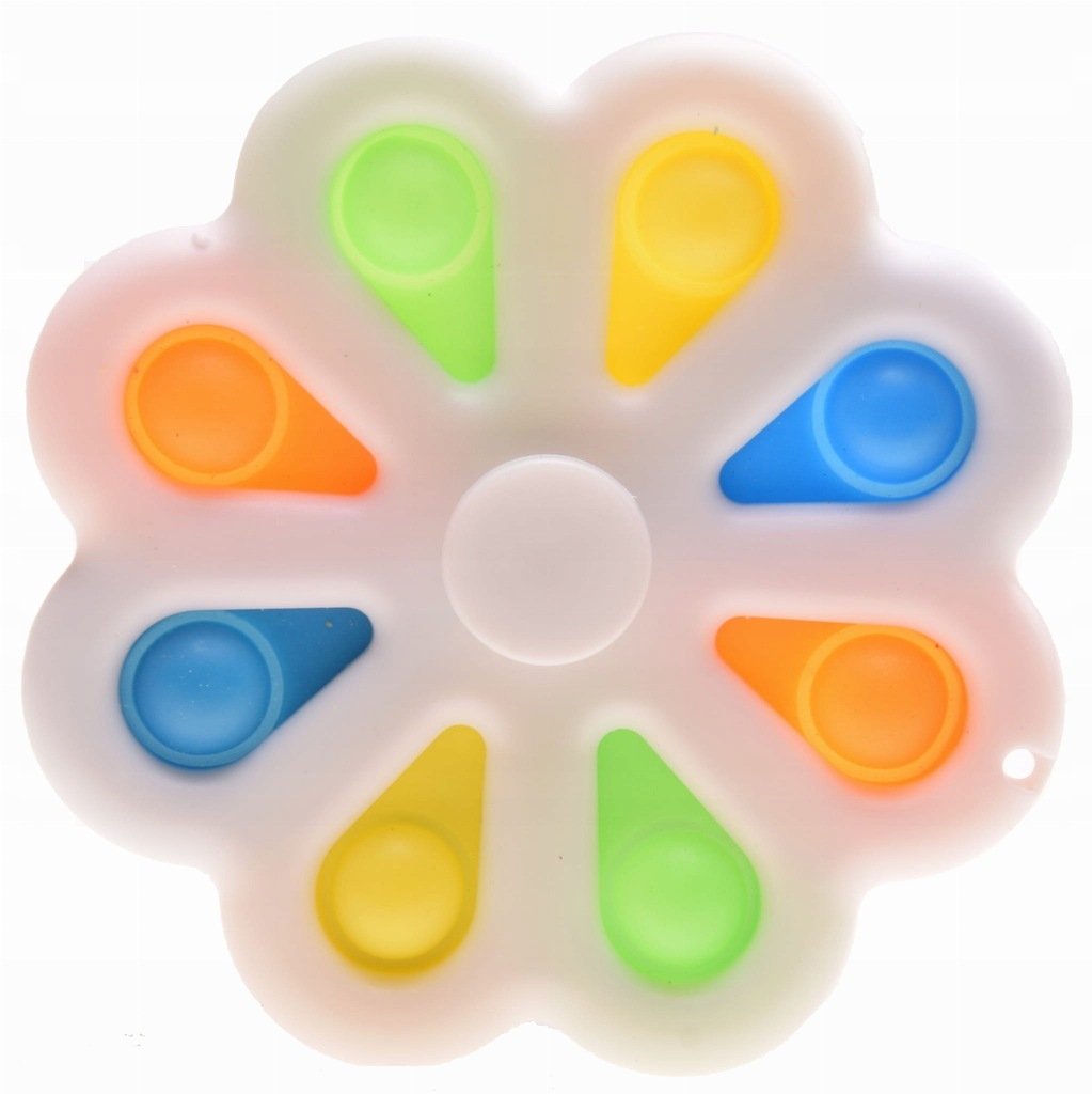 Push Bubble Pop It fidget toys spinner 2w1 - 10884188289 - oficjalne archiwum Allegro