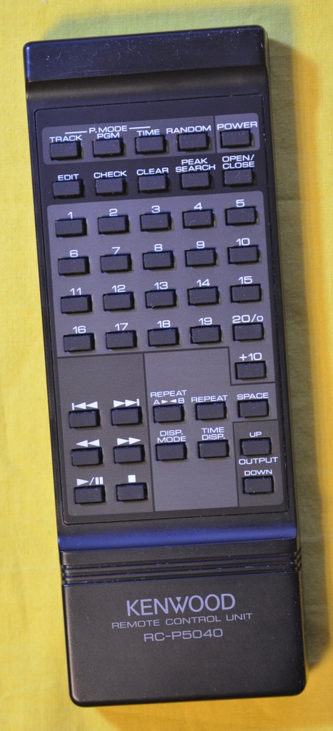 KENWOOD RC-P5040 ORYGINALNY PILOT DP-5040 - 12789757109 - oficjalne ...