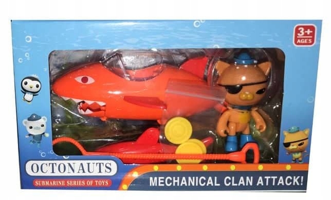 OKTONAUCI FIGURKA KOCURRO WYRZUTNIA STATEK PODWODN - 11767576341 ...