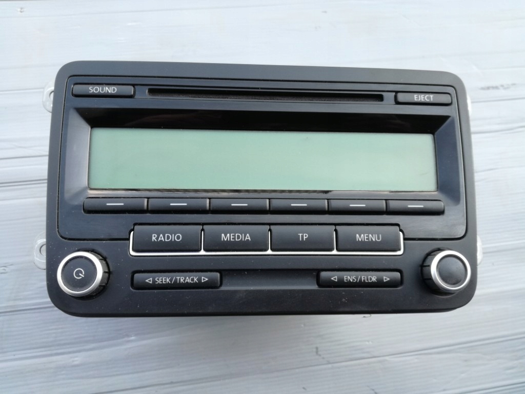 RADIO VW PASSAT B7 GOLF VI 1K0035186AB - 8120580216 - oficjalne archiwum Allegro