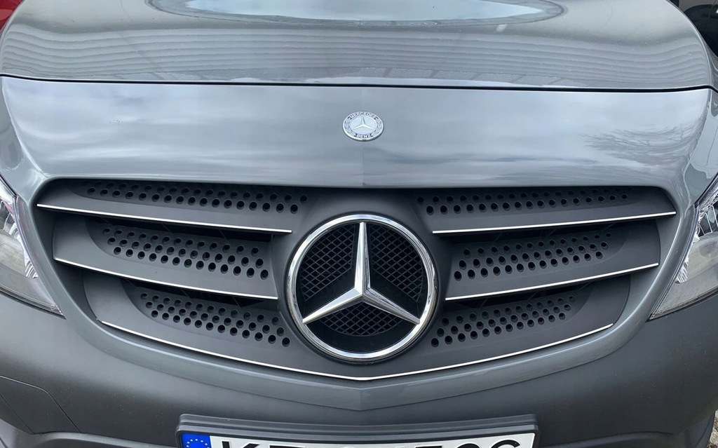 Mercedes-Benz CITAN - Listwy CHROM atrapa na grill - 9574619542 ...