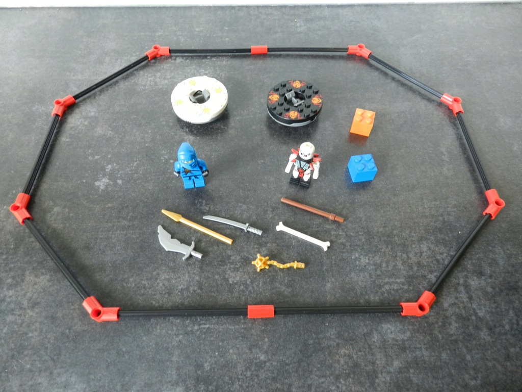 LEGO 2257 Ninjago Zestaw startowy Spinjitzu - 11906272989 - oficjalne ...