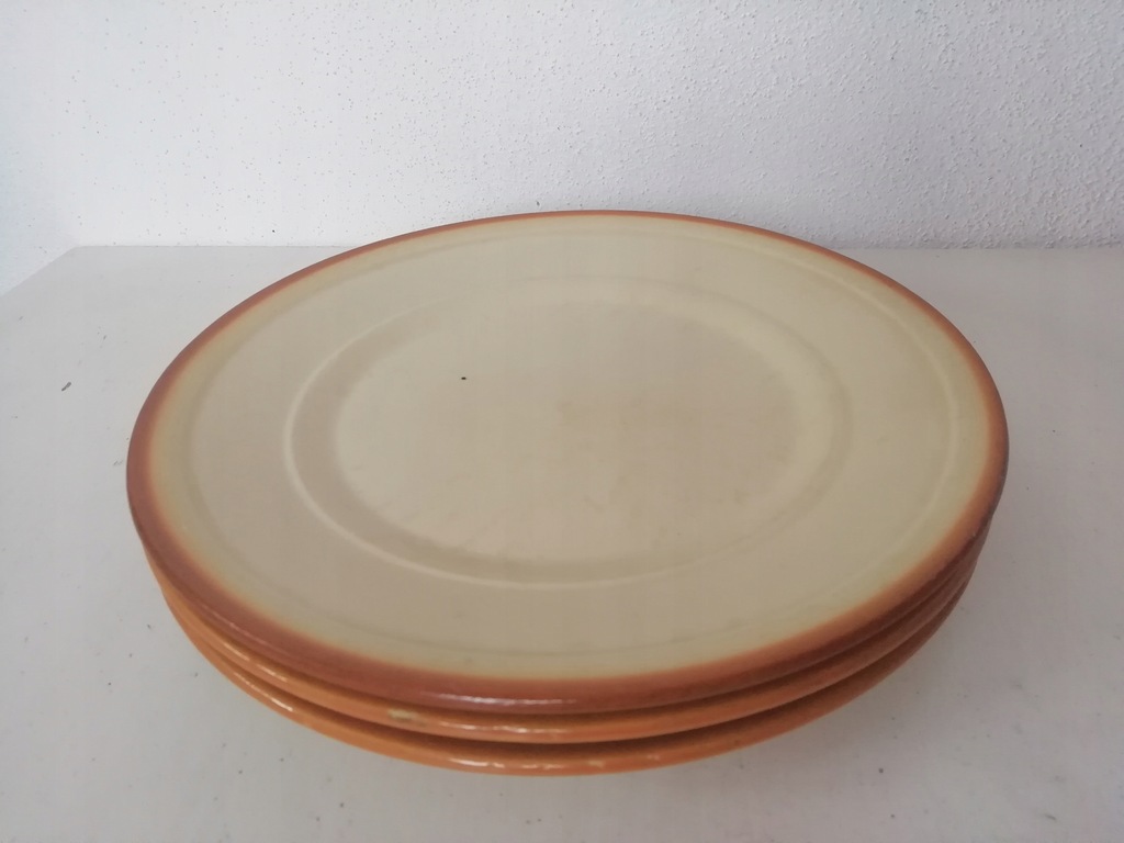 3 TALERZE DESEROWE TUŁOWICE PAMIĄTKA PRL /23G - 11032463303 - oficjalne archiwum Allegro