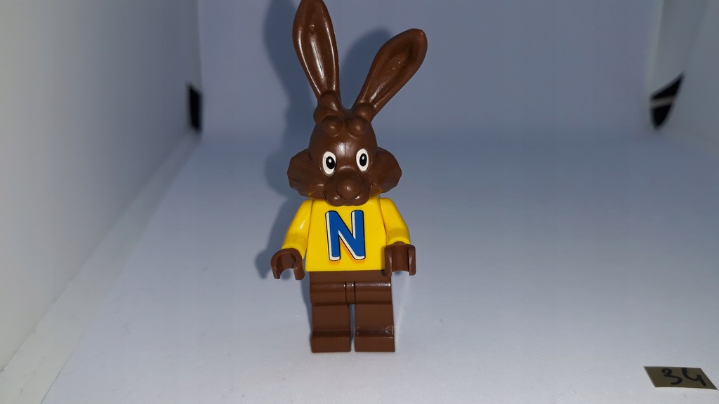 LEGO Figurka Nesquik Bunny Królik gen003 idealny - 12815046424 ...