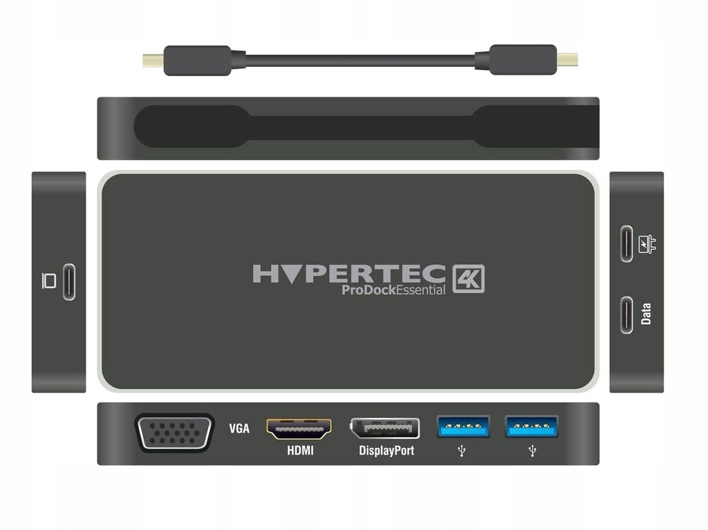 Hypertech 4K uniwersalna stacja dokująca USB-C - 13979634076 ...