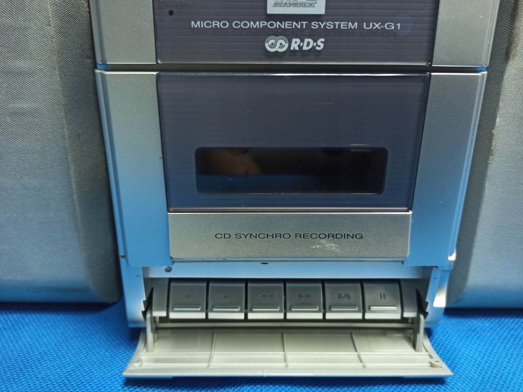 Wieża JVC UX-G1 / CD/ MP3 / TAPE / RDS / FM - 9501104947 - oficjalne archiwum Allegro