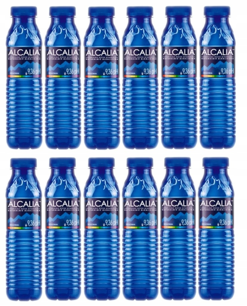 Alcalia woda alkaliczna pH 9,36 12 x 500ml - 11824050257 - oficjalne ...