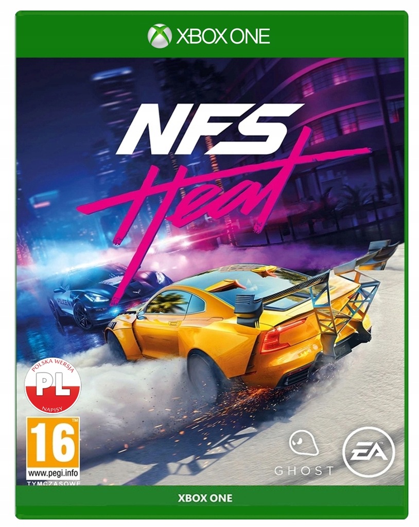 NEED FOR SPEED HEAT PL XBOX ONE NOWA - 11894286140 - oficjalne archiwum ...