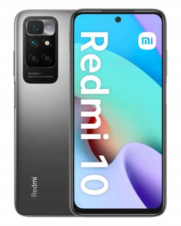 Smartfon Xiaomi Redmi 10 4GB/64GB Szary Dual Sim - 12914572713 ...