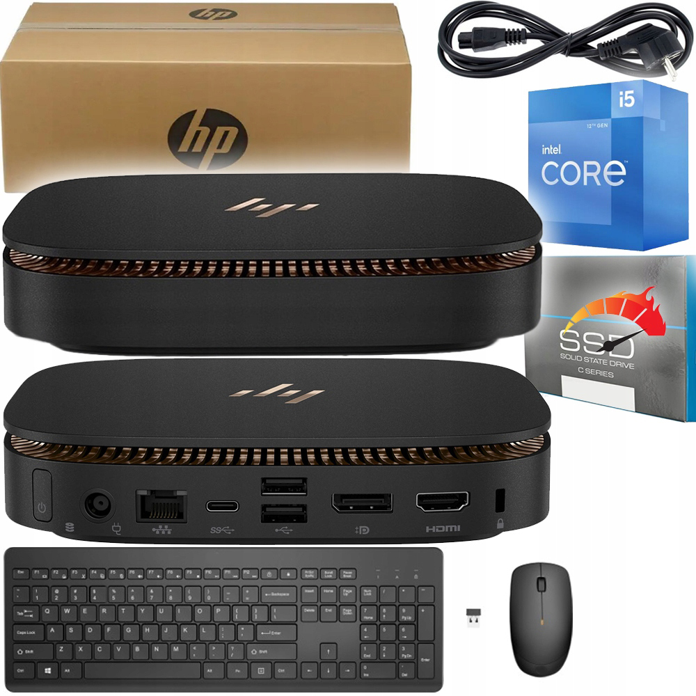 MICRO KOMPUTER HP SLICE i5 16GB 512SSD 4K M+K W10 - 13876006119 ...