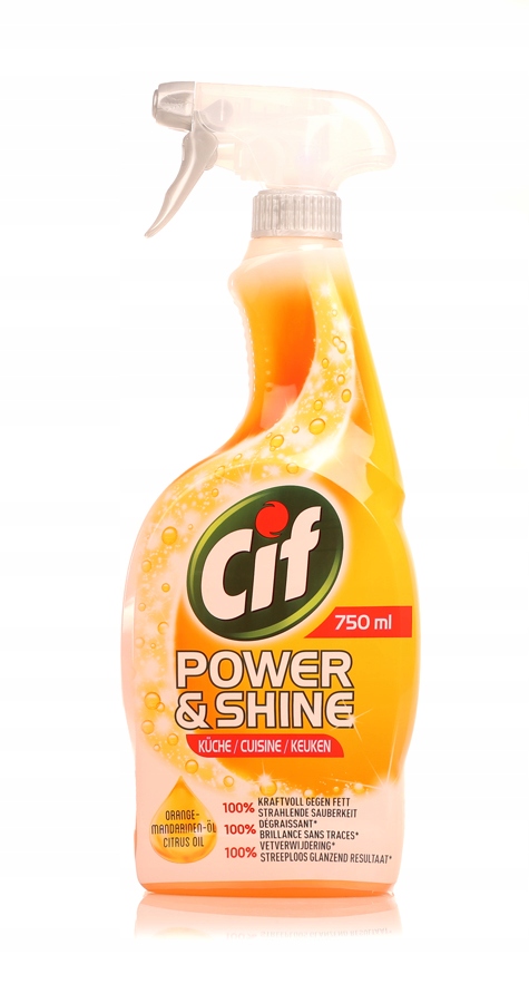 Cif Power Shine - Spray do kuchni 750ml - 10567153733 - oficjalne ...