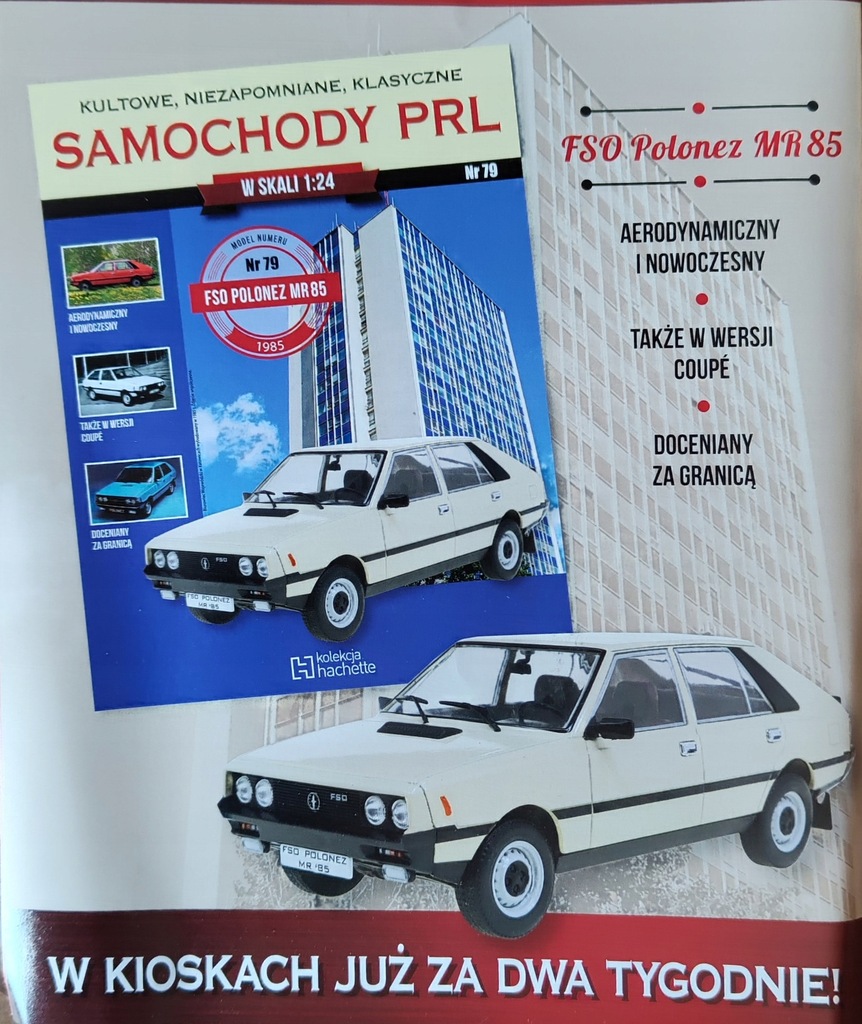 Samochody PRL-u- FSO Polonez MR 85 Nr79 1:24 - 13584817940 - oficjalne ...