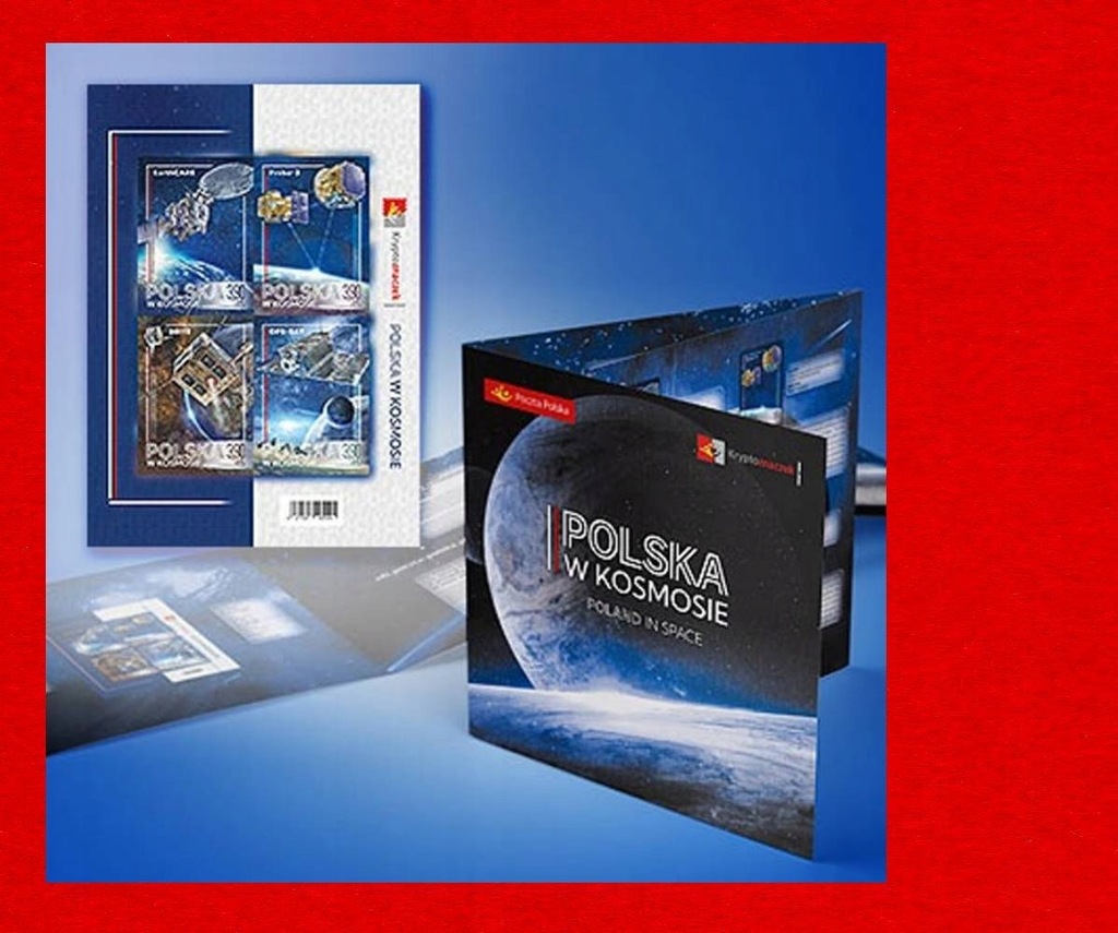 5272-5275 blok 369 A folder Polska w kosmosie LUX - 13103879072 - oficjalne archiwum Allegro