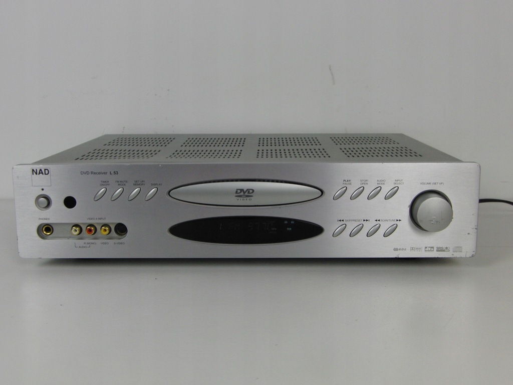 Zadbany amplituner z CD / DVD NAD L 53 - 12505602485 - oficjalne ...