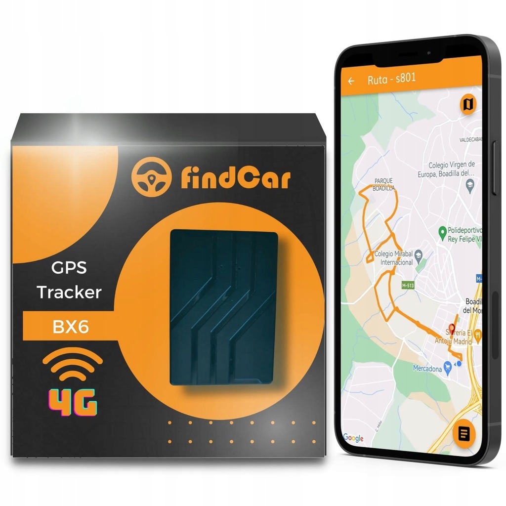 FindCar BX6-4G - lokalizator GPS samochodów, motocykli i ciężarówek - 14905223840 - oficjalne ...