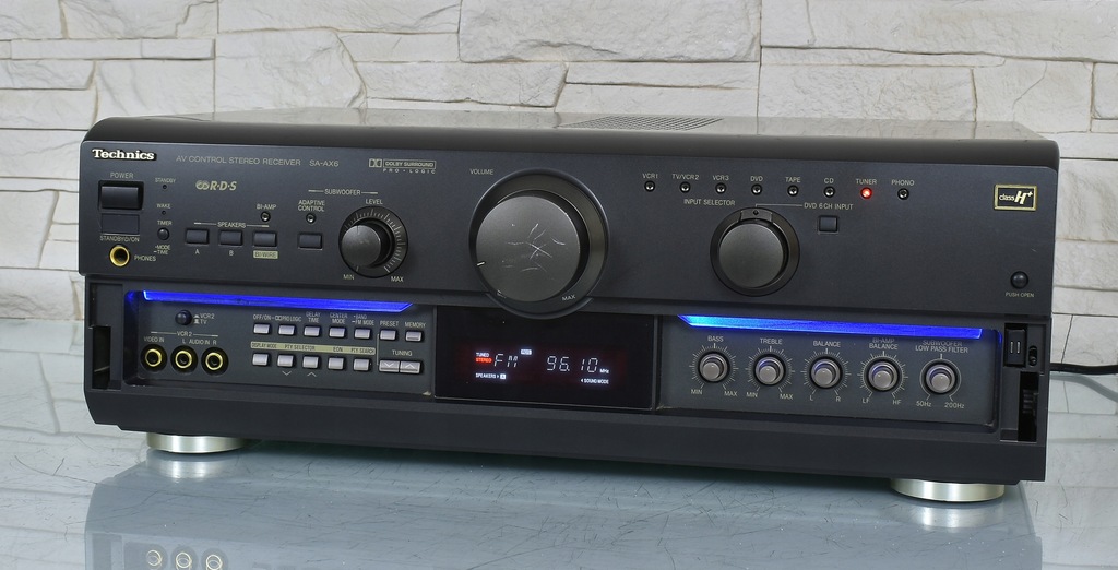TECHNICS SA-AX6 Wysokiej klasy amplituner 6,1 - 11430453865 - oficjalne archiwum Allegro
