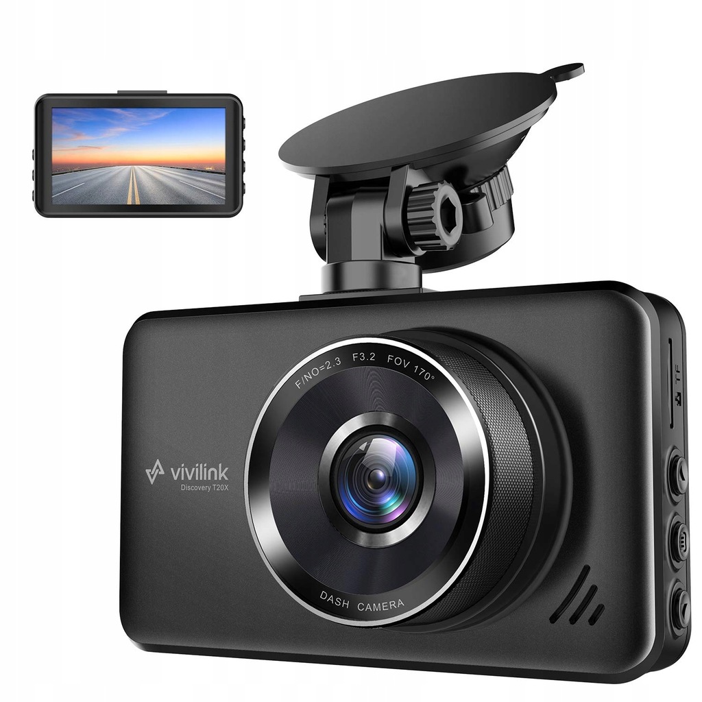 Kamera samochodowa ViviLink T20X Dash Cam 2.5K - 13512800789 ...