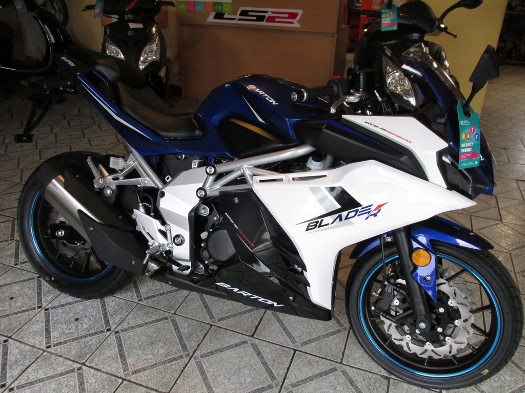 Motocykl Barton BLADE R 125 ścigacz RATY DOSTAWA - 13052778975 - oficjalne archiwum Allegro