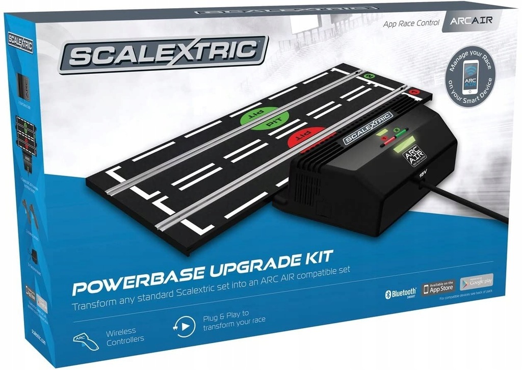 Scalextric ARC AIR Powerbase PIT STOP C8434 - 12486697825 - oficjalne ...