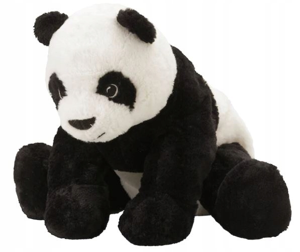 IKEA KRAMIG PLUSZAK PANDA MIŚ ZABAWKA PLUSZOWA - 11322298570 ...