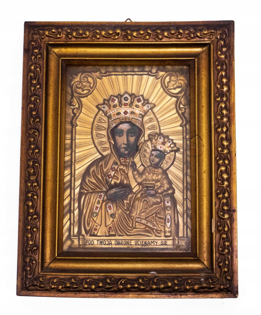 STARY OBRAZ MATKA BOSKA CZĘSTOCHOWSKA - 13816668149 - oficjalne ...