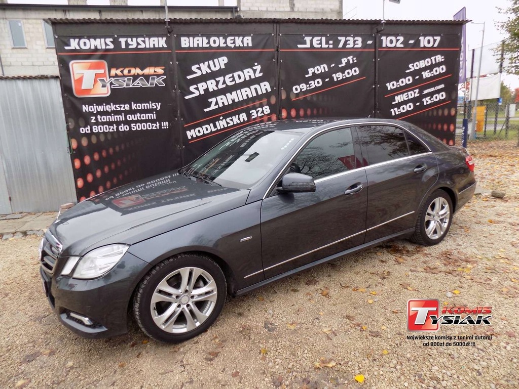 Mercedes-Benz Klasa E BIALOLEKA Mercedes E20... - 14735585450 ...