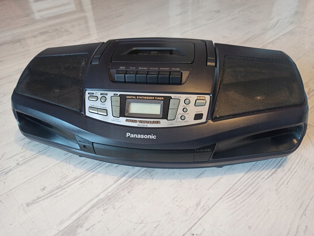 RADIOODTWARZACZ Z CD PANASONIC RX-DS18 - 12349672346 - oficjalne ...