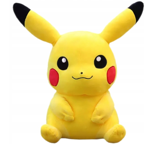 DUŻA MASKOTKA PIKACHU PLUSZAK PIKACZU POKEMON 35cm - 13529367270 ...