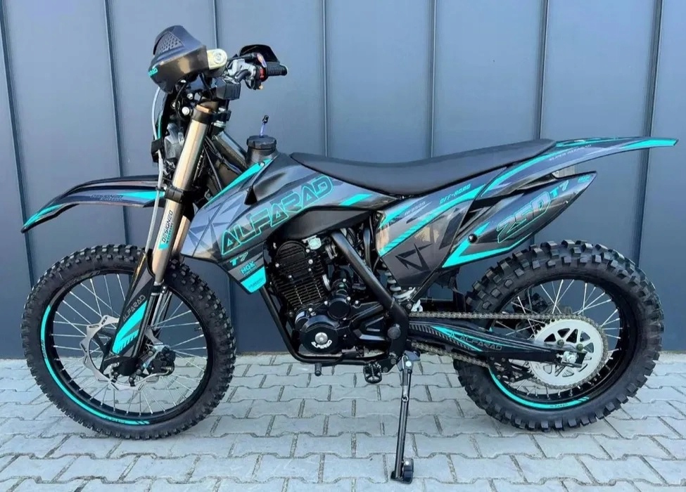 ALFARAD 250 T7 nowy motor Enduro 250 Nowy cross 250 Łódź jak WR 250 EXC ...