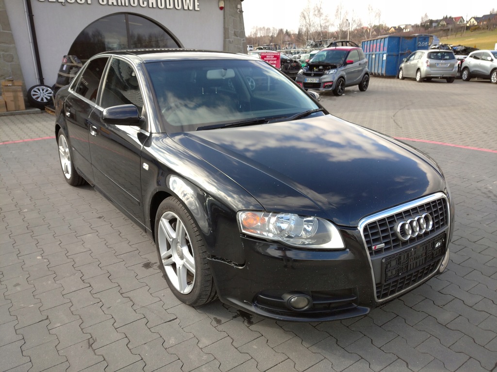 AUDI A4 B7 B6 LISTWY DRZWI S-LINE KOMPLET LZ9Y - 13395230630 ...