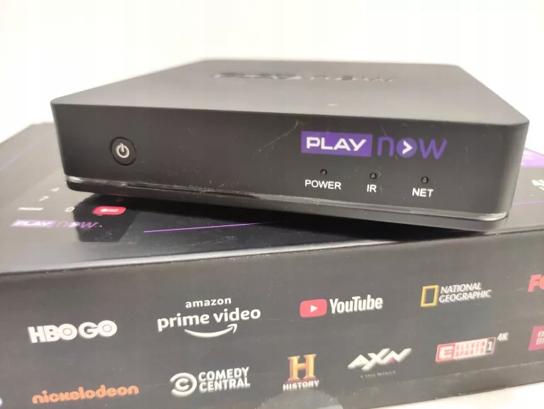 DEKODER MULTIMEDIALNY PLAY NOW TV BOX 2 OPIS!! - 12605642043 ...