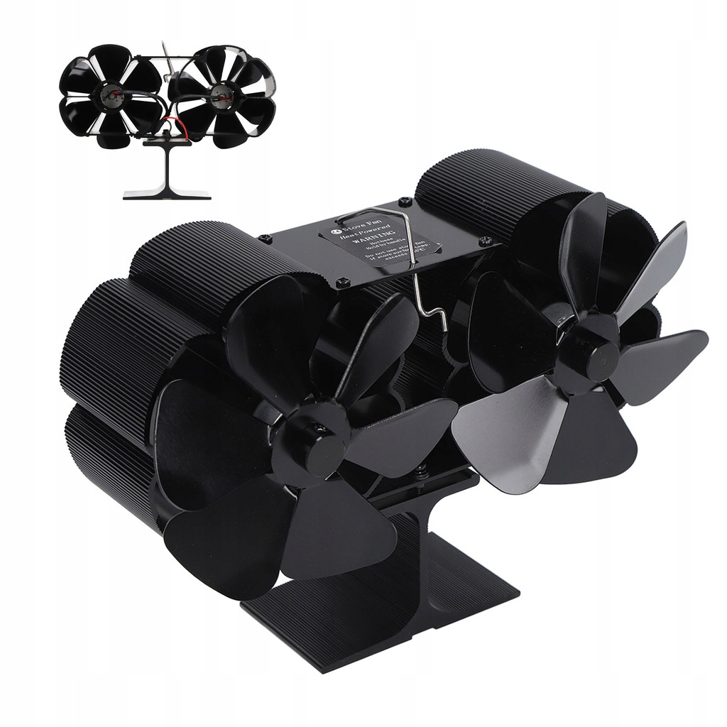 Купить 6-лопастной каминный вентилятор, работающий от тепла.: отзывы, фото и характеристики на ...