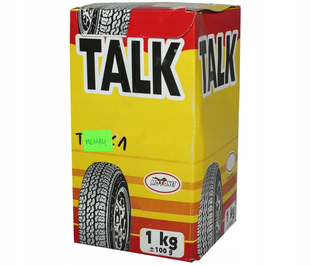 Talk Techniczny Do Opon Dętki Gumy Latex Duże Opakowanie 1KG Produkt ...