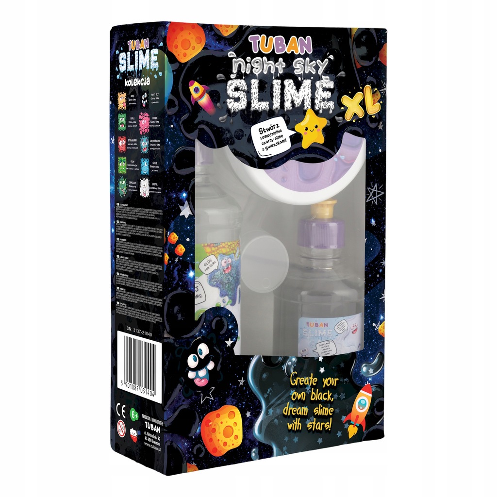 Zestaw super slime xl night sky TUBAN - 13656805211 - oficjalne ...
