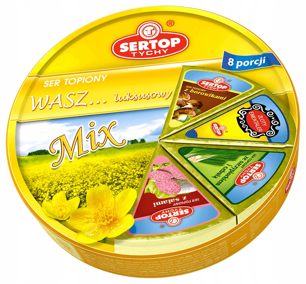 Ser Topiony mix Wasz 140 g krążek Sertop Wyprzedaż - 15199064272 ...
