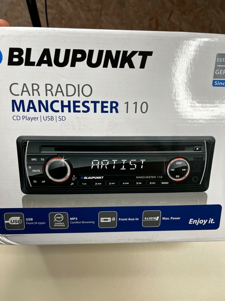 RADIO SAMOCHODOWE BLAUPUNKT MANCHESTER 110 - 15322391779 - oficjalne ...
