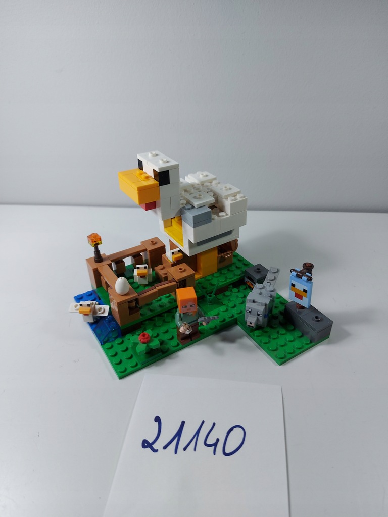 LEGO Minecraft Kurnik 21140 - 12330037812 - oficjalne archiwum Allegro