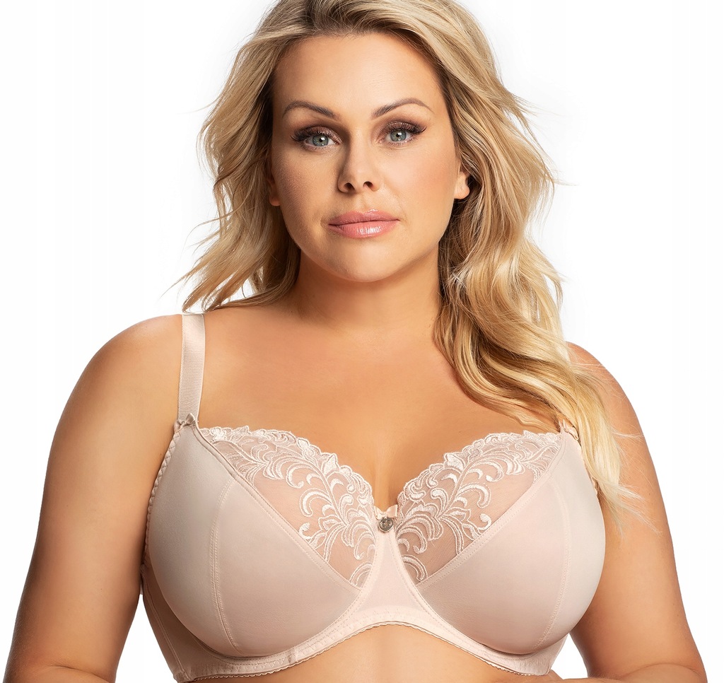 GORSENIA biustonosz K698 VERA SOFT beż # 80F - 12100109807 - oficjalne archiwum Allegro