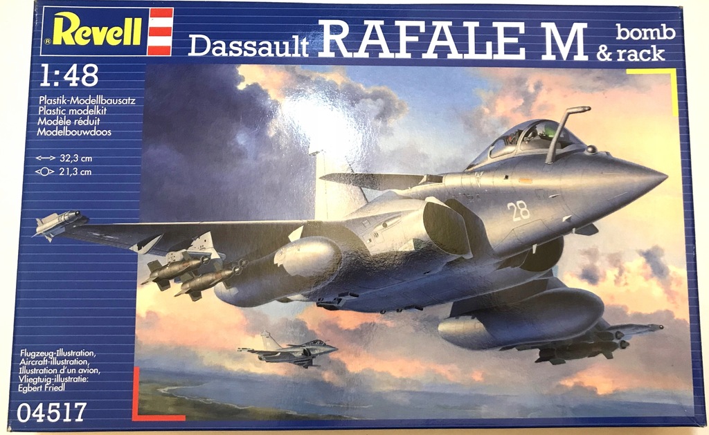 REVELL-DASSAULT RAFALE M BOMB&RACK-1:48 - 14678474678 - oficjalne ...