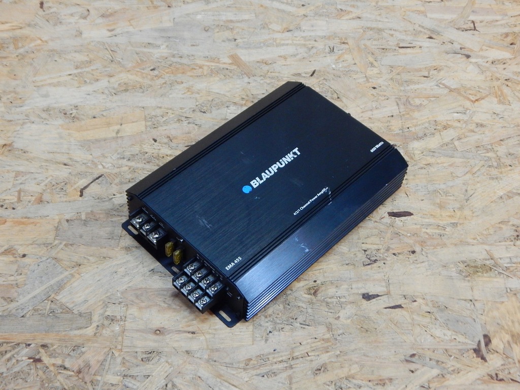 Wzmacniacz samochodowy BLAUPUNKT EMA 455 - 14243688335 - oficjalne archiwum Allegro