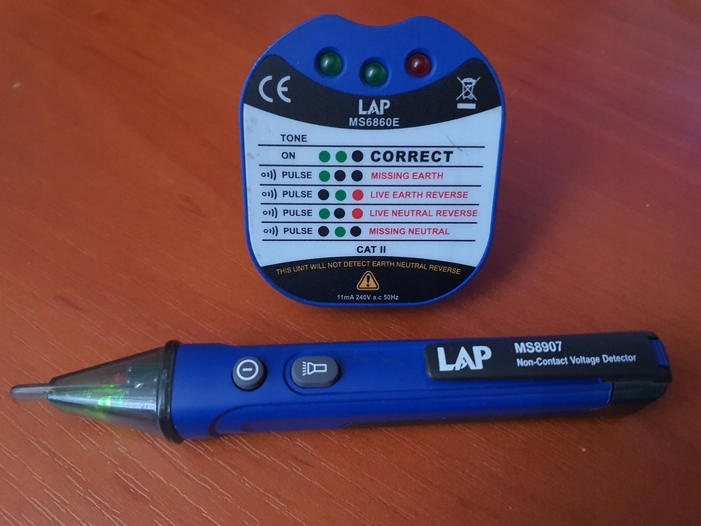 Wskaźnik MS8907 + tester gniazd MS6860E LAP LED - 12089086026 ...
