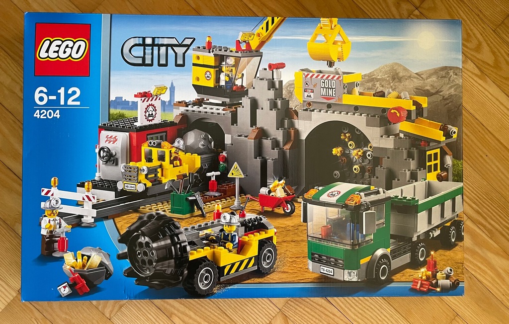 LEGO City 4204 Kopalnia L - 12593858837 - oficjalne archiwum Allegro