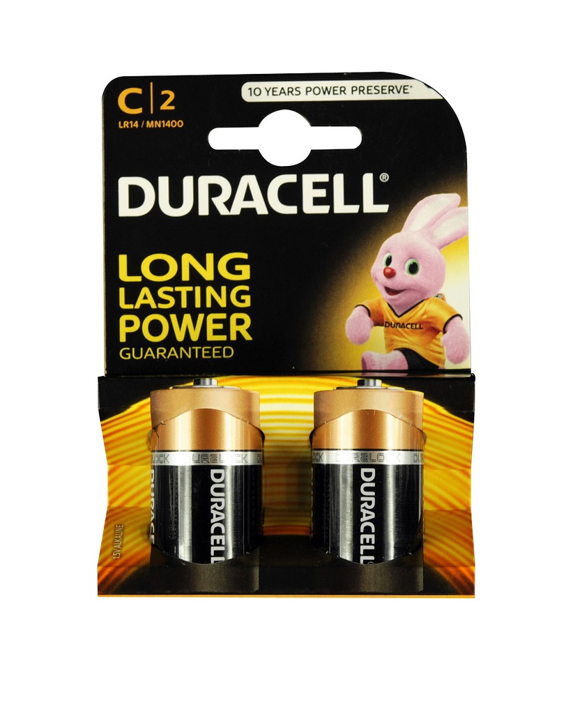 DURACELL R14 LR14 C bateria alkaliczna 2 szt. - 6958616473 - oficjalne ...